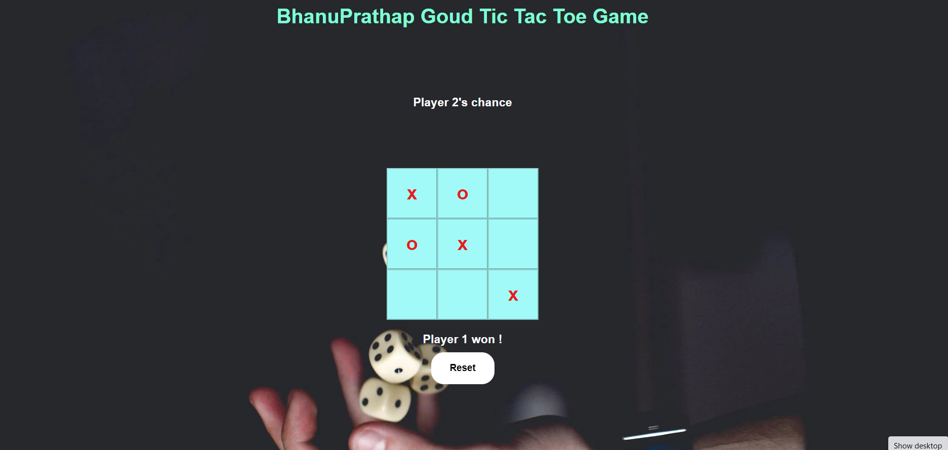 GitHub - BhanuPrathapGoud/Tic-Tac-Toe---Game: I Developed And Designed A Tic-Tac-Toe-Game ...